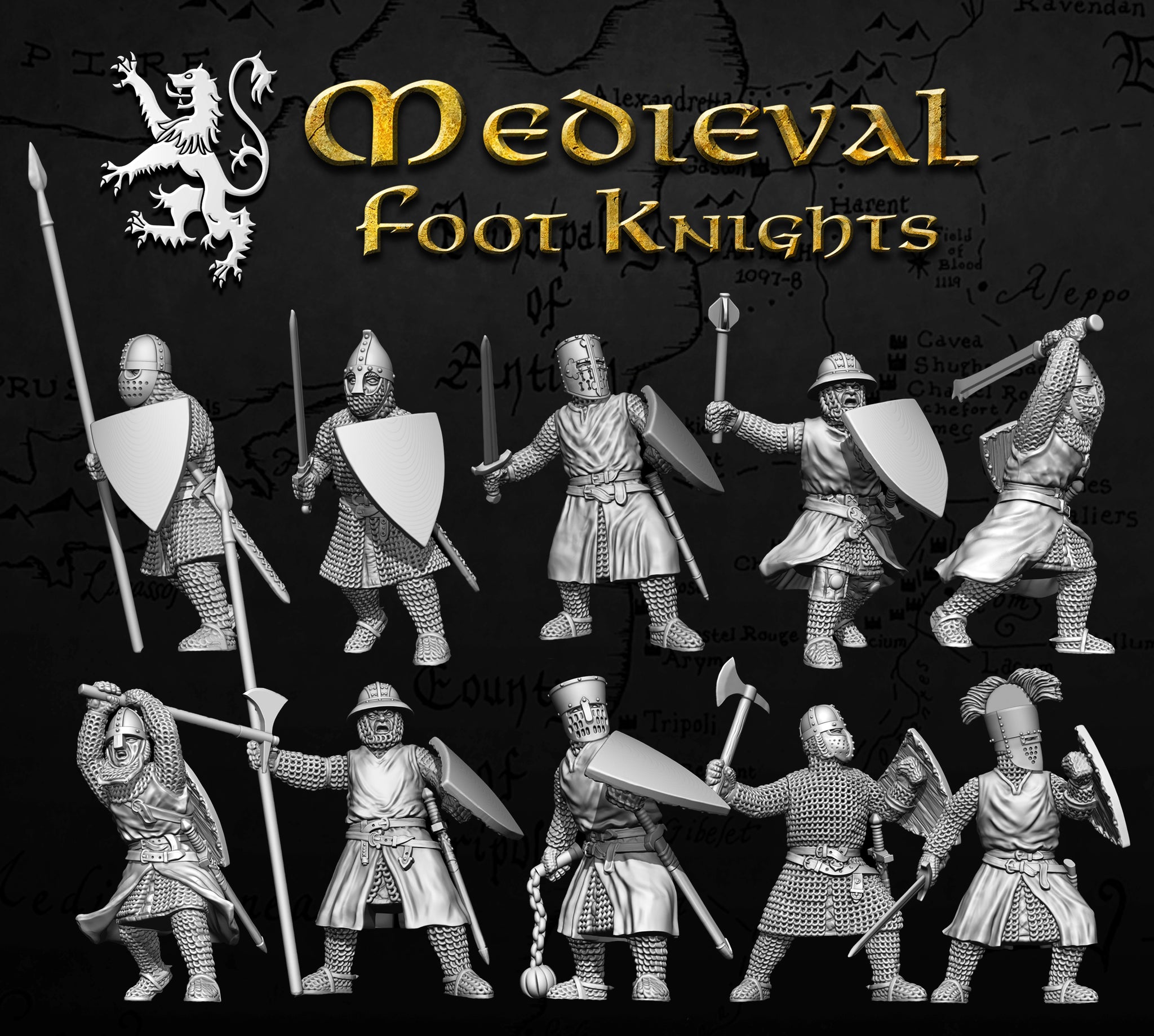 Medieval Foot Knights - Victrix Limited