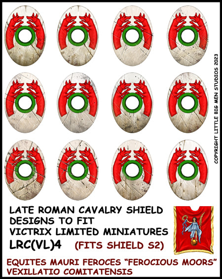 Late Roman Cavalry Shield Design 4 - Victrix Limited