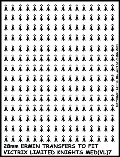 Ermin Symbols - Medieval Shield Transfers 7 - Victrix Limited