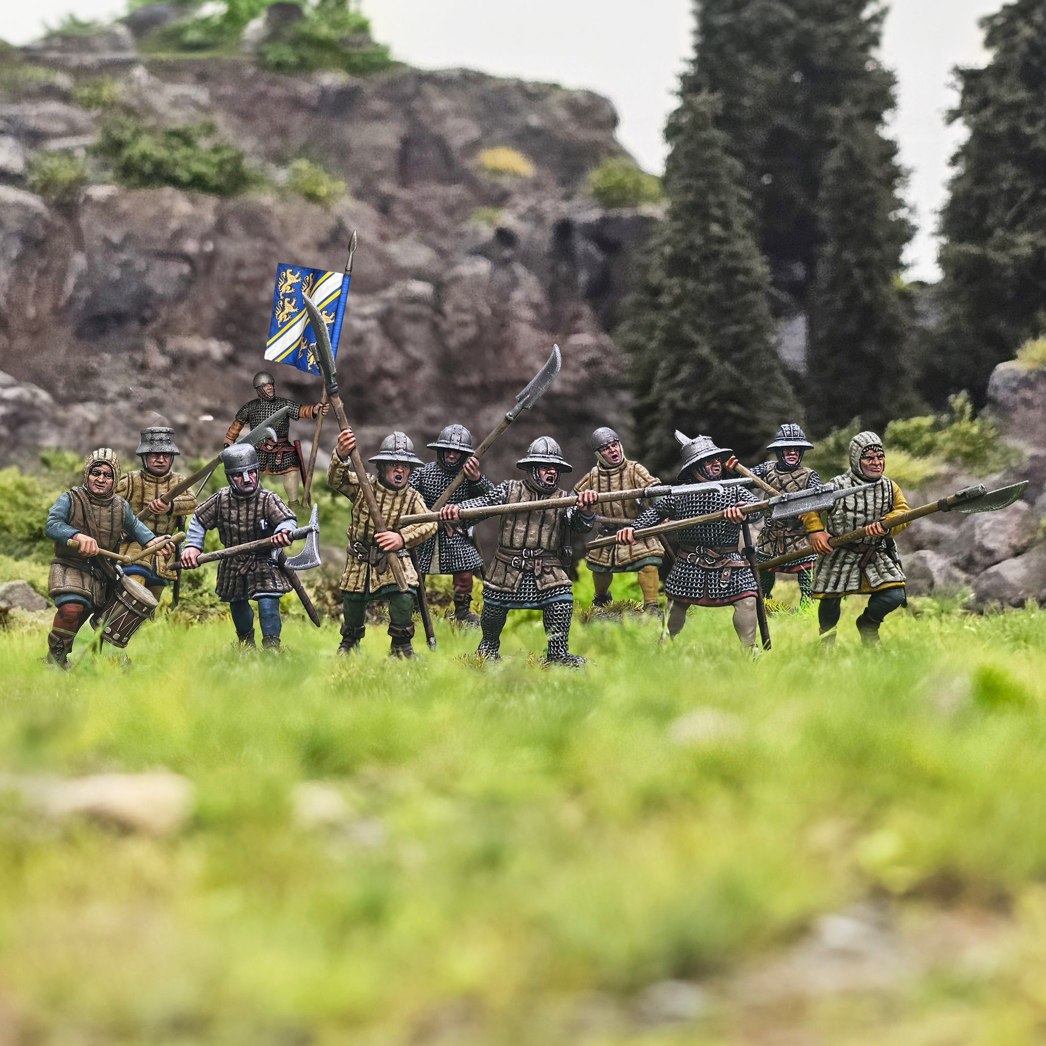 Medieval Foot Sergeants - Victrix Limited