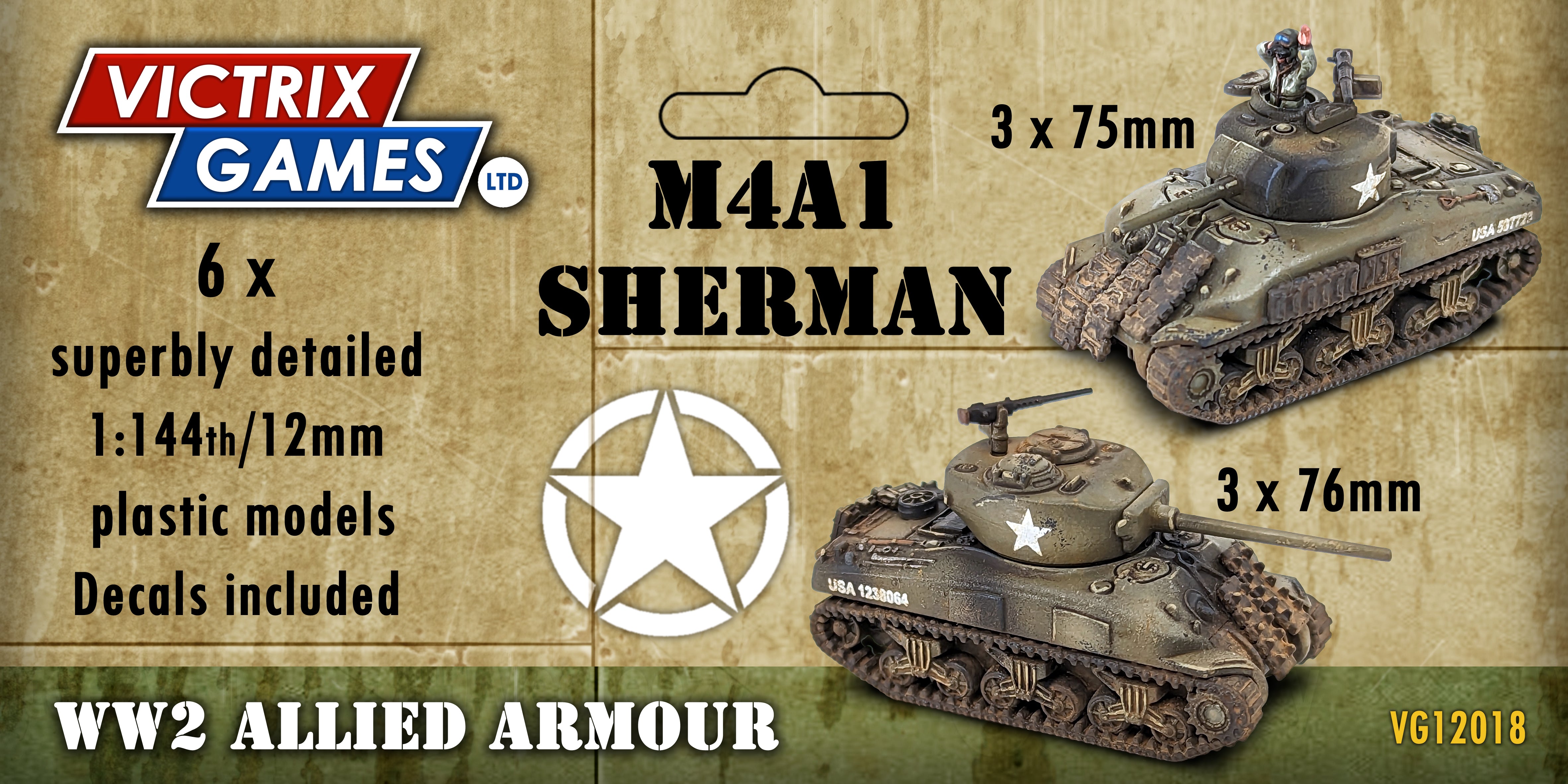 12mm WWII - Victrix Limited