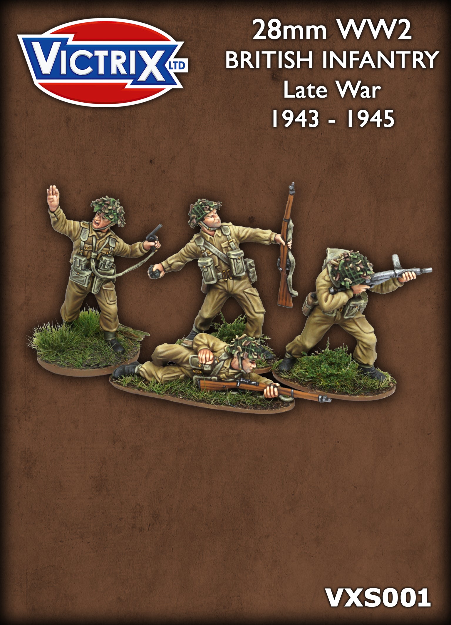 28mm WW2 British Infantry - Victrix Limited