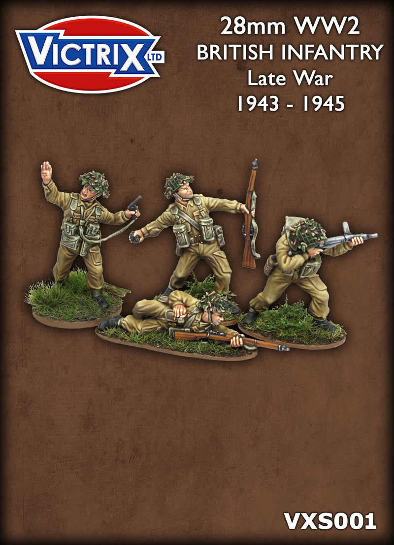 28mm WW2 British Infantry - Victrix Limited