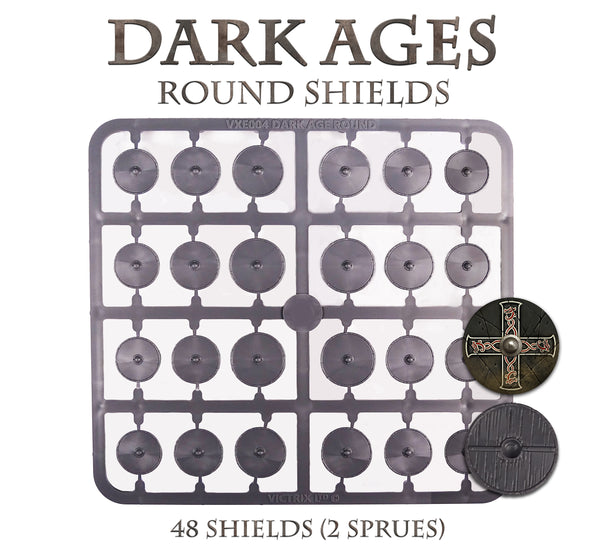 Dark Age Round Shields x 48 - Victrix Limited