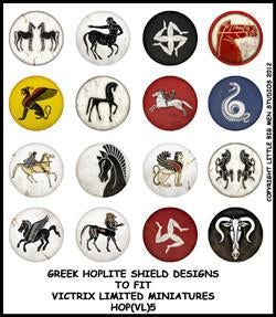 Greek Shield Transfers - Victrix Limited