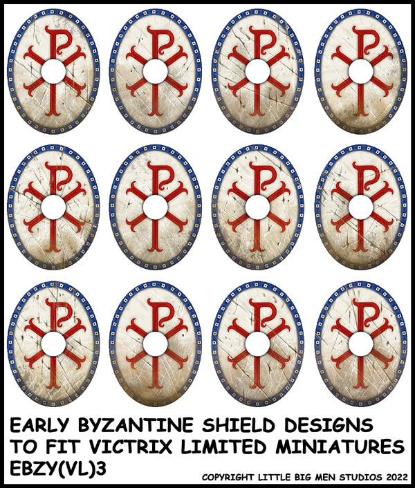 Early Byzantine Shield Designs 3 - Victrix Limited
