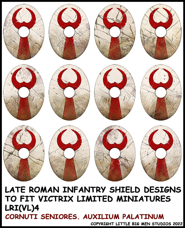 Late Roman Infantry Shield Designs 4 - Victrix Limited