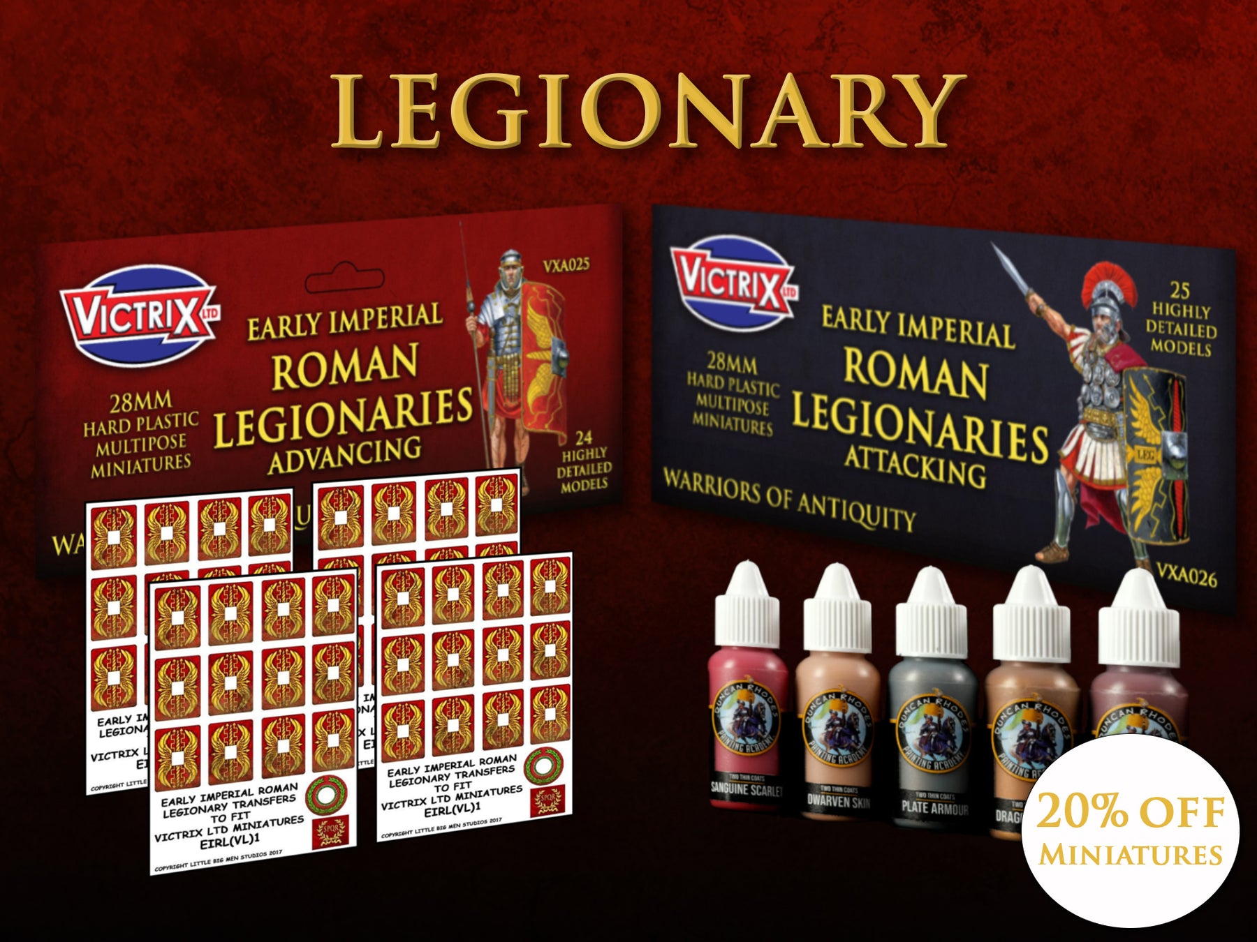 Invicta - Early Imperial Romans - Victrix Limited