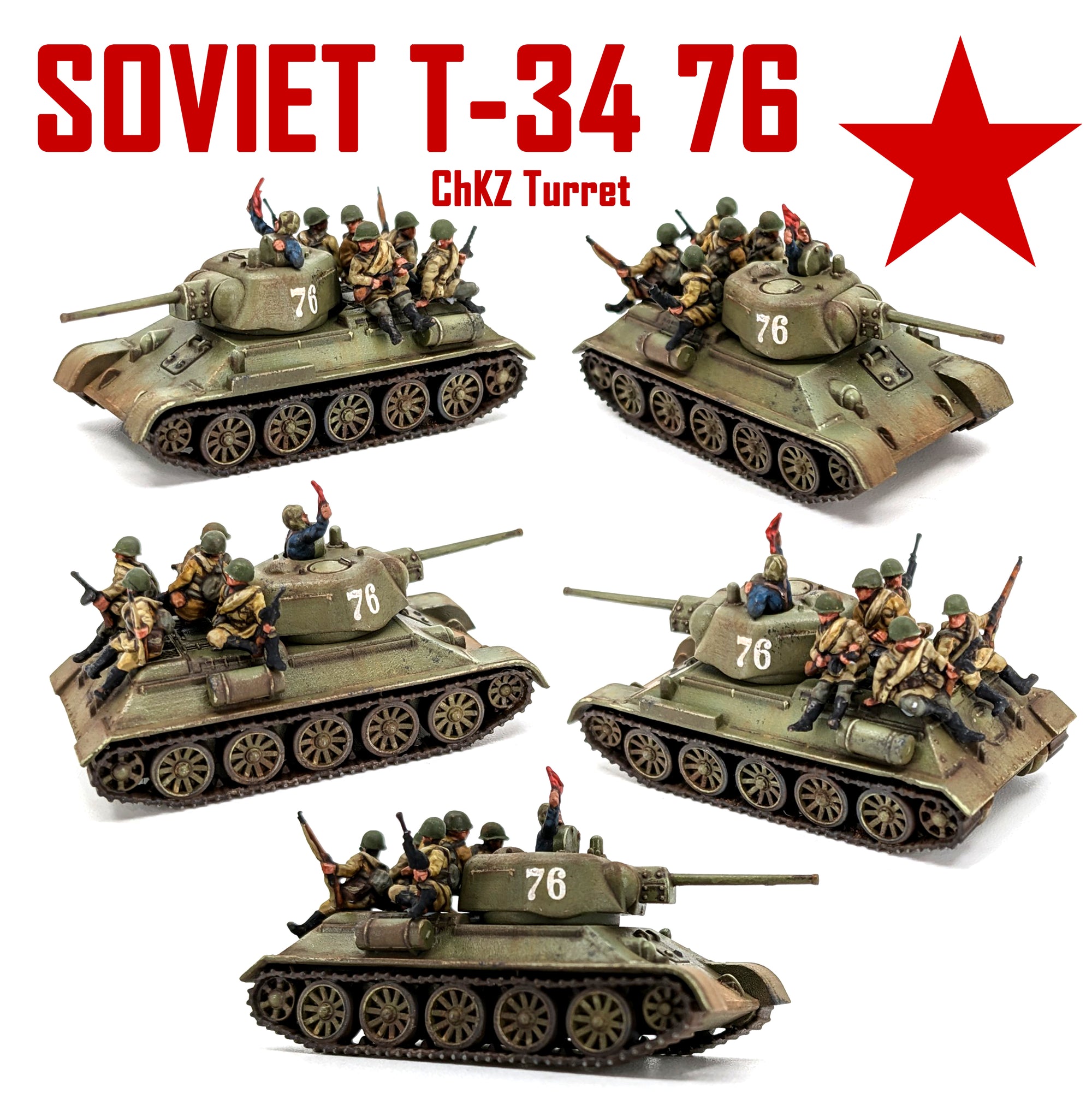 Soviet T34 76/85 - Victrix Limited