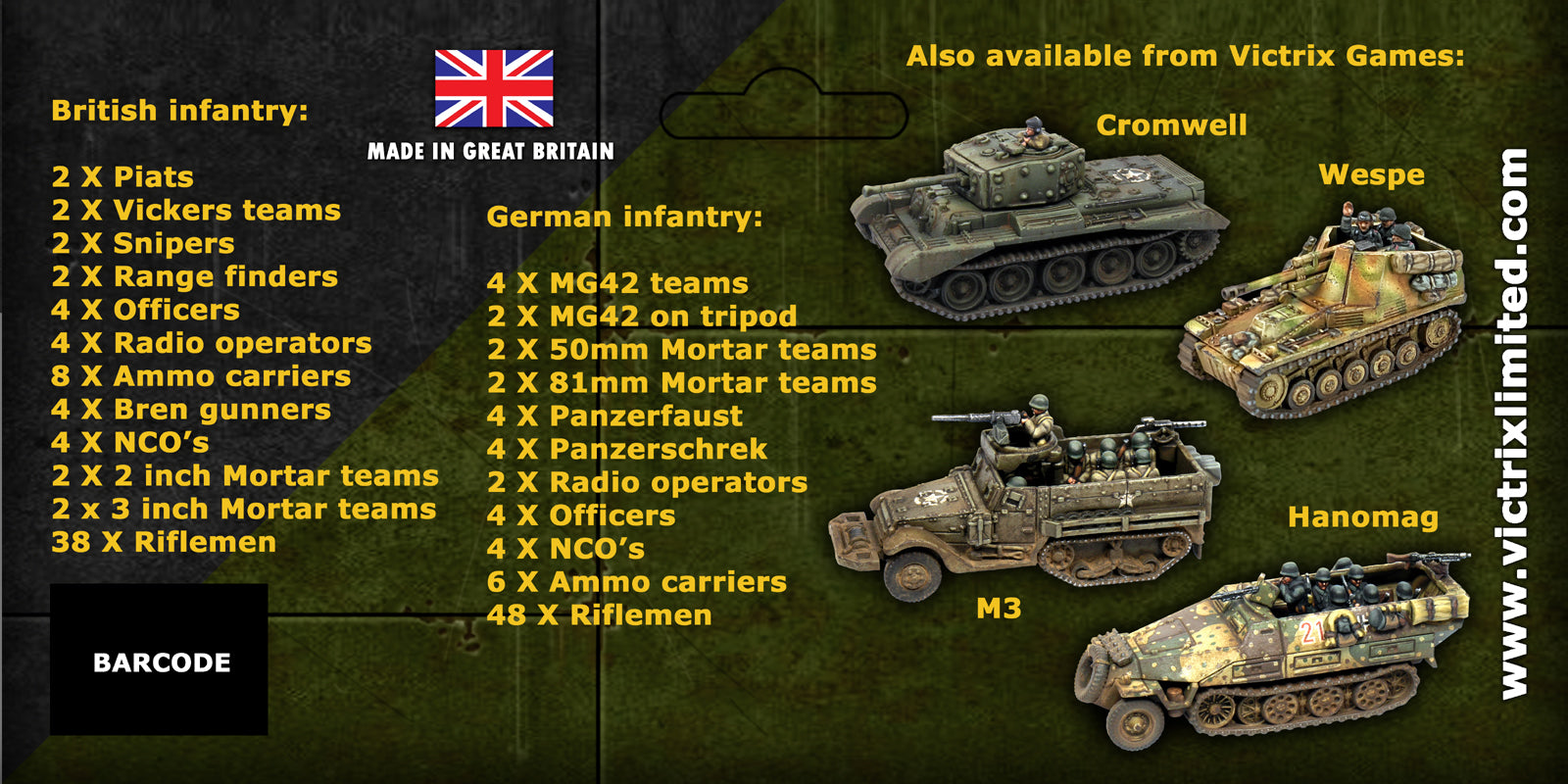 Company Commander - Victrix Limited