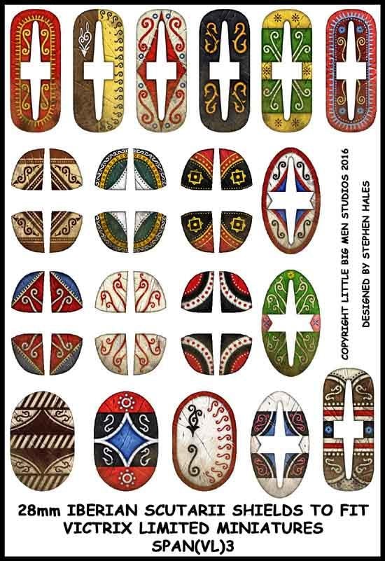 Iberian Scutarii Shield Transfers 3 - Victrix Limited