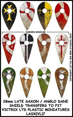 Late Saxon / Anglo Dane Shield Designs LSAX 7 - Victrix Limited