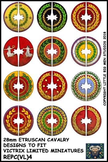 Republican Roman Cavalry shield designs 4 - Victrix Limited