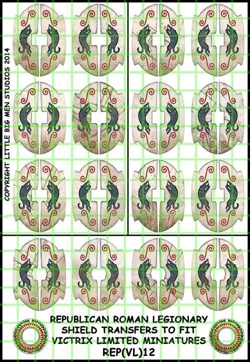 Republican Roman shield designs 12 - Victrix Limited