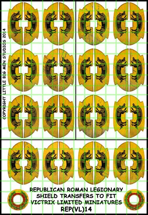 Republican Roman shield designs 14 - Victrix Limited