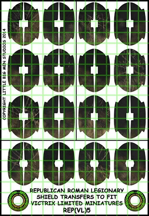 Republican Roman shield designs 5 - Victrix Limited