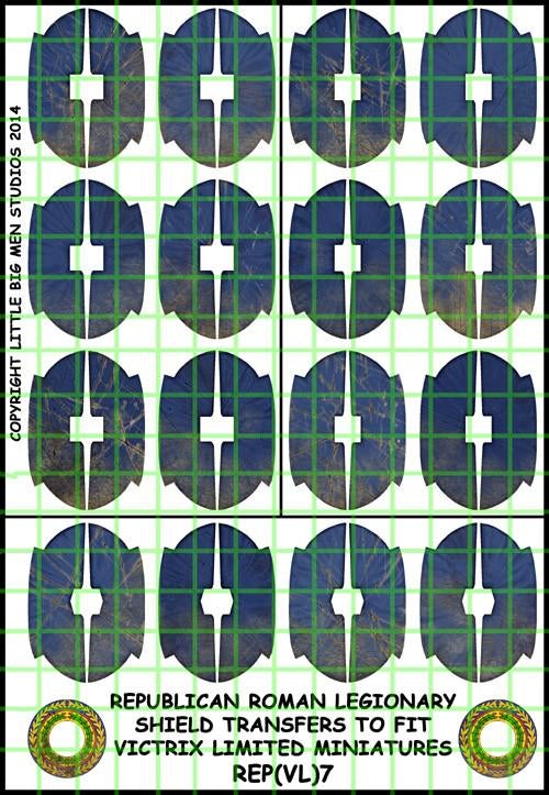 Republican Roman shield designs 7 - Victrix Limited