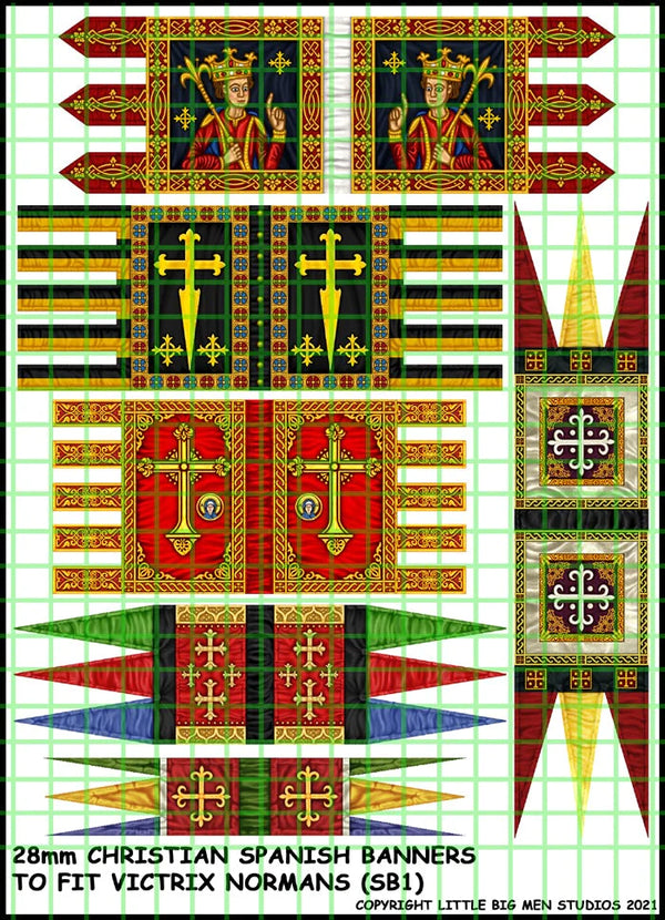 Spanish Banner Sheet 1 - Victrix Limited