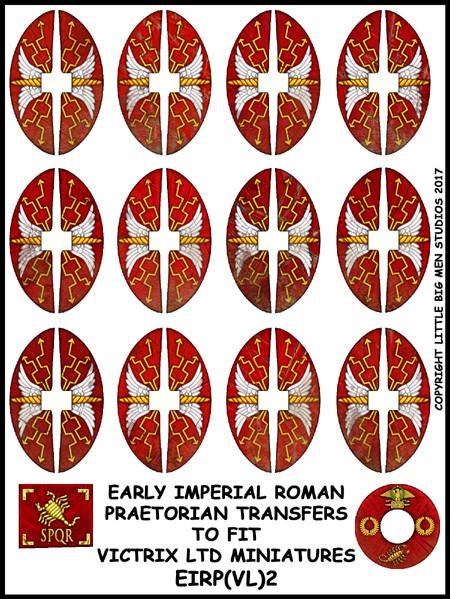Early Imperial Roman Praetorian Guard Shield Transfers 2 - Victrix Limited